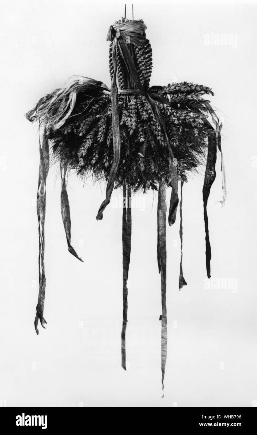 The Corn Spirit . In France the last ears of corn were made into a ...