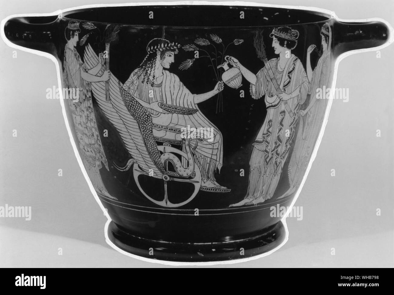 Demeter persephone triptolemus hi-res stock photography and images - Alamy