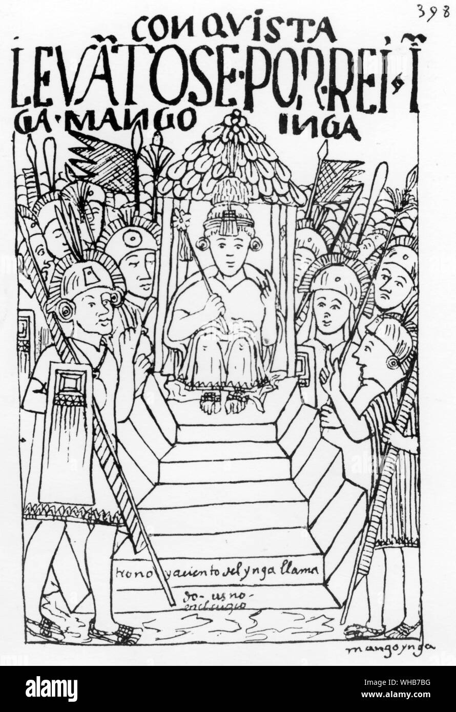 The association between kings and gods. Manco Inca son of the divine ...