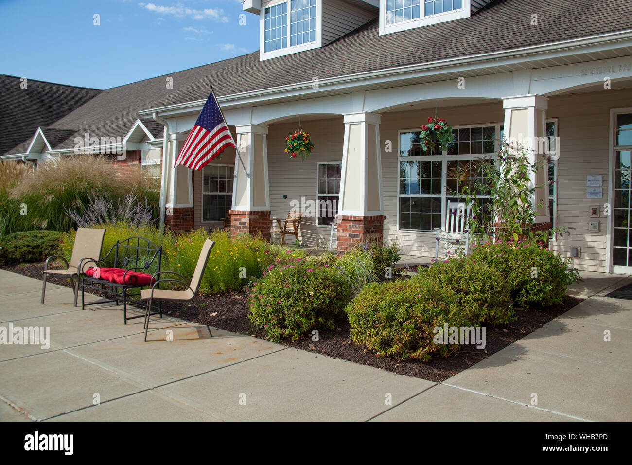 Nursing home entrance hi-res stock photography and images - Alamy