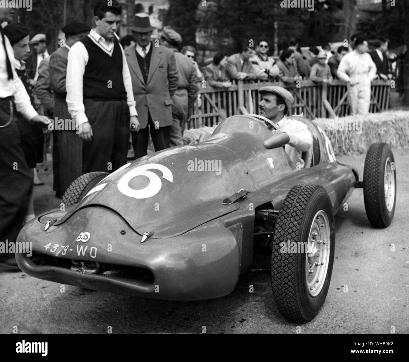 French Paul Armagnac , during a practice session at Pau , France , in a ...