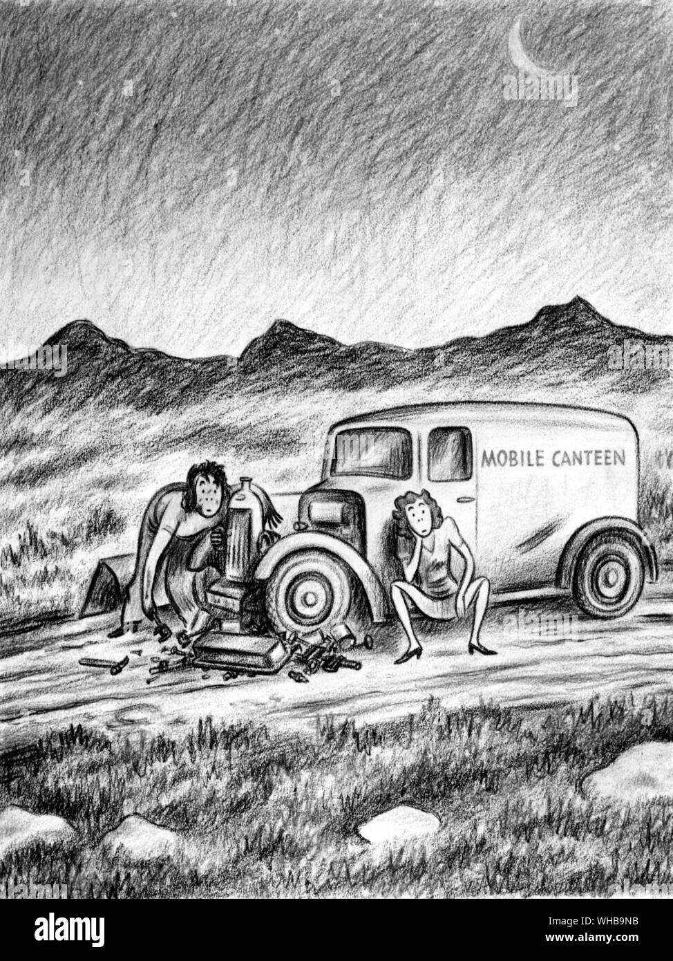 Mobile canteen hi-res stock photography and images - Alamy