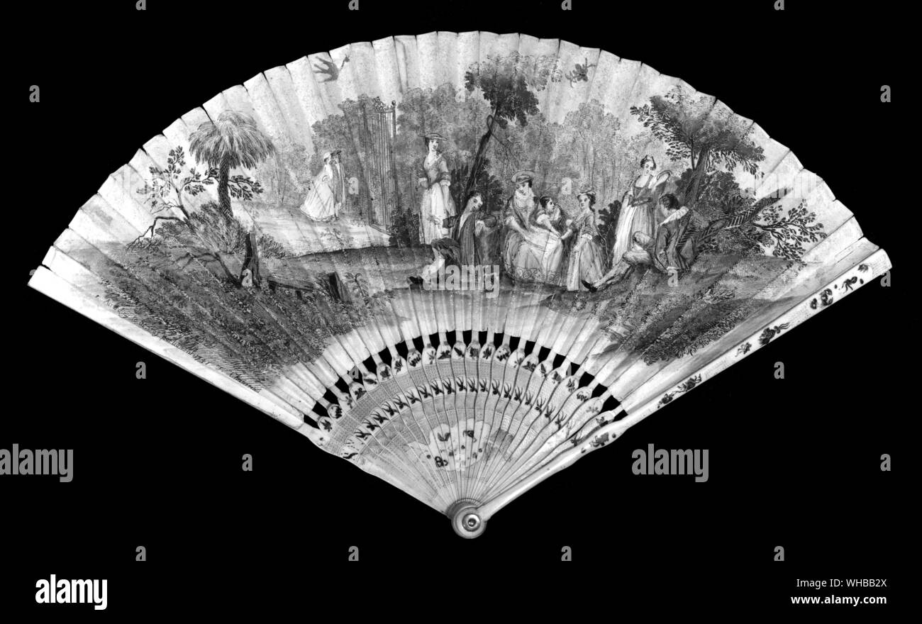 English fan hi-res stock photography and images - Alamy