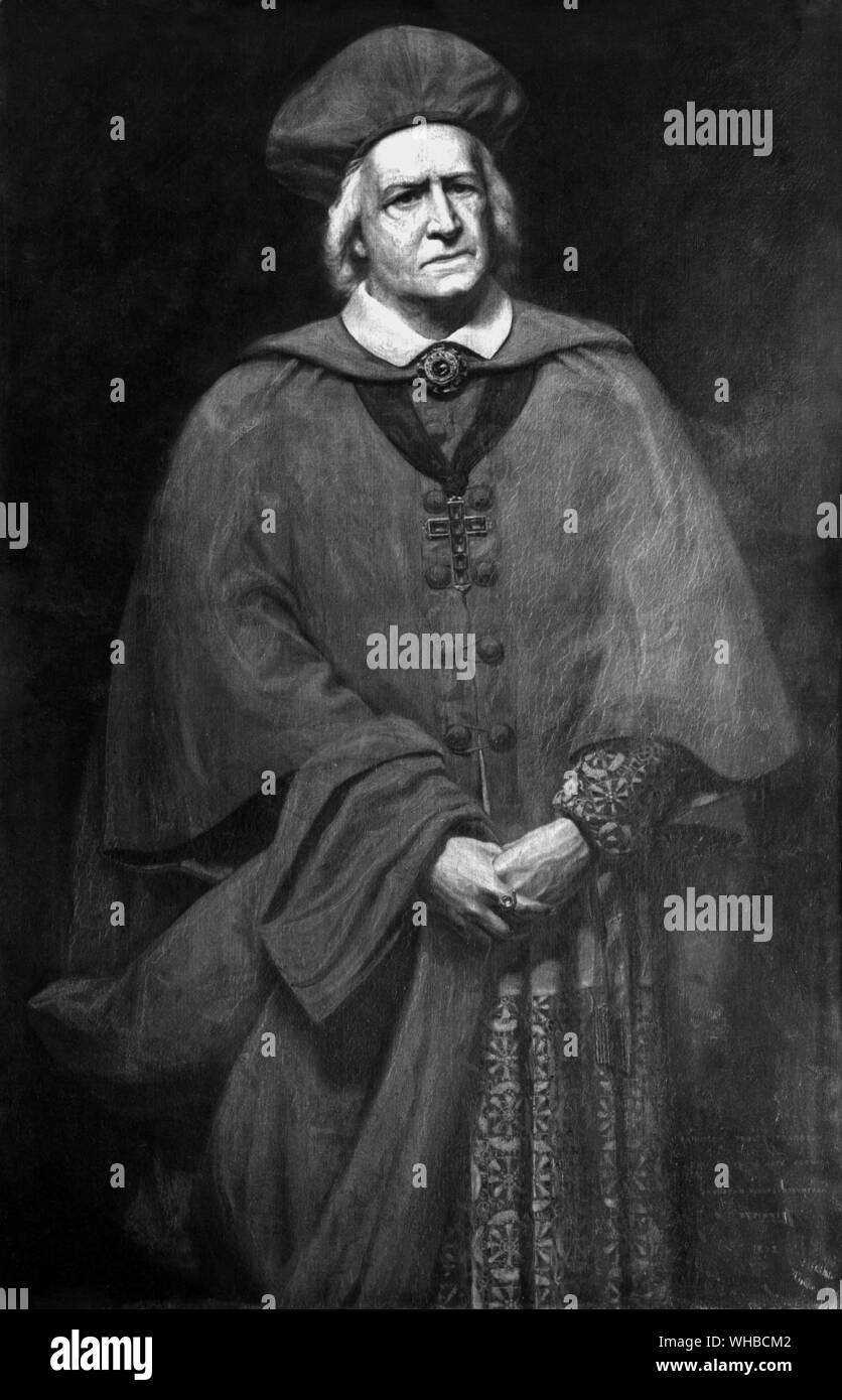 Cardinal wolsey portrait Black and White Stock Photos & Images - Alamy