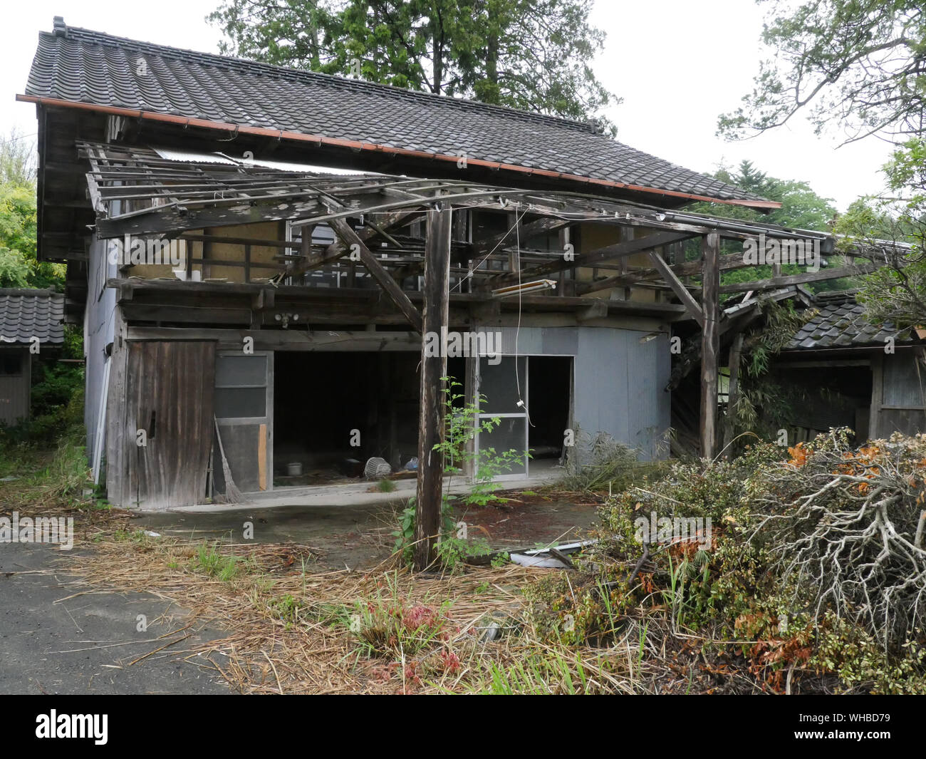 Visiting Minamisoma, in Haramachiku District, a town badly affected by ...
