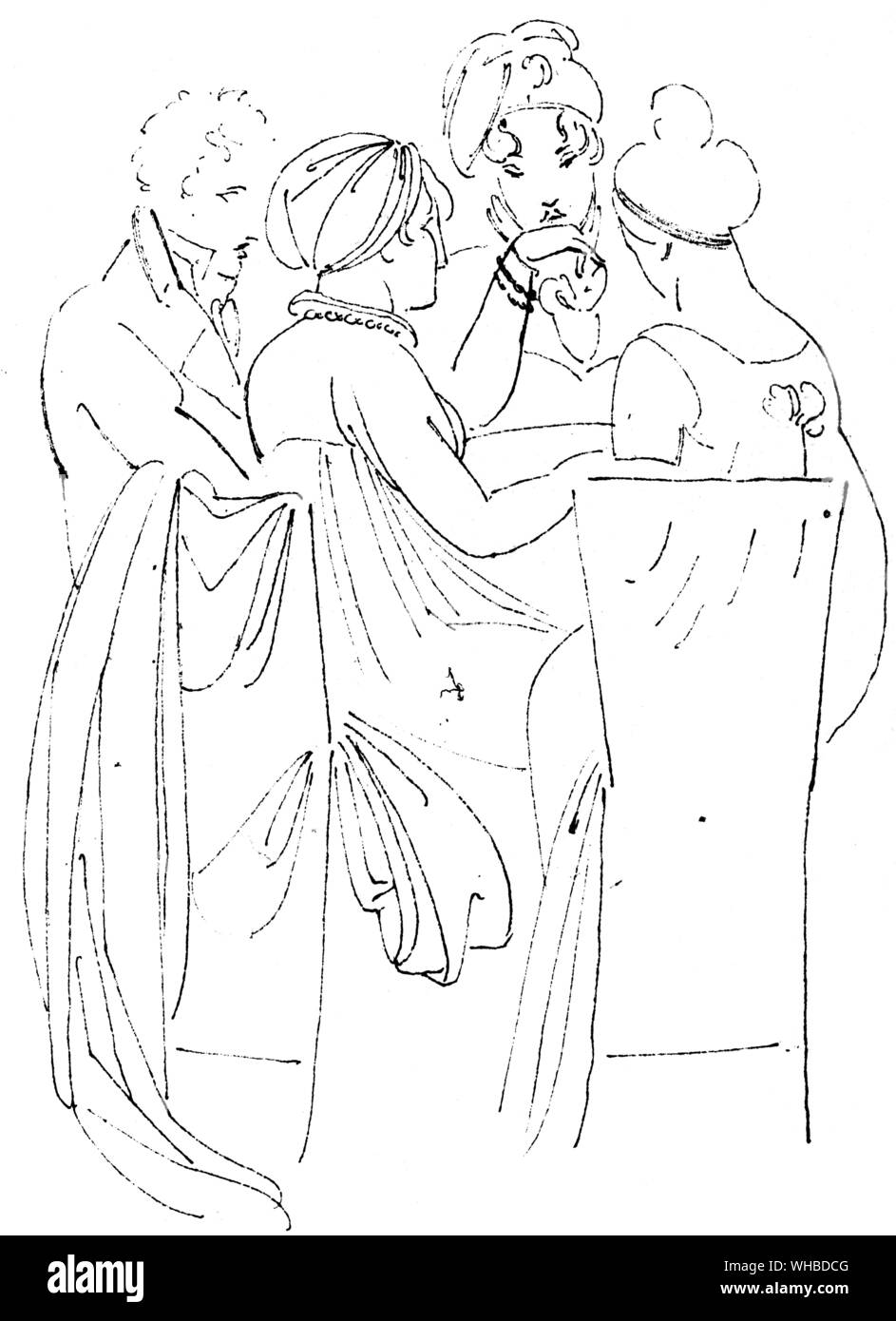 A meeting at Merton with Horace Nelson on the left of the group Stock ...