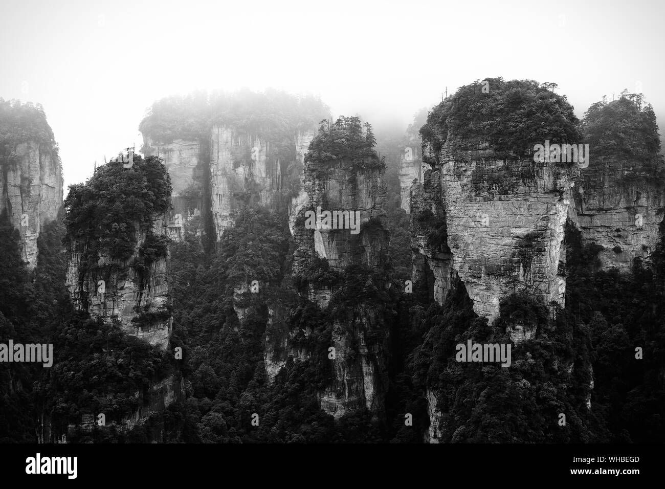 Zhangjiajie National Forest High Resolution Stock Photography and ...