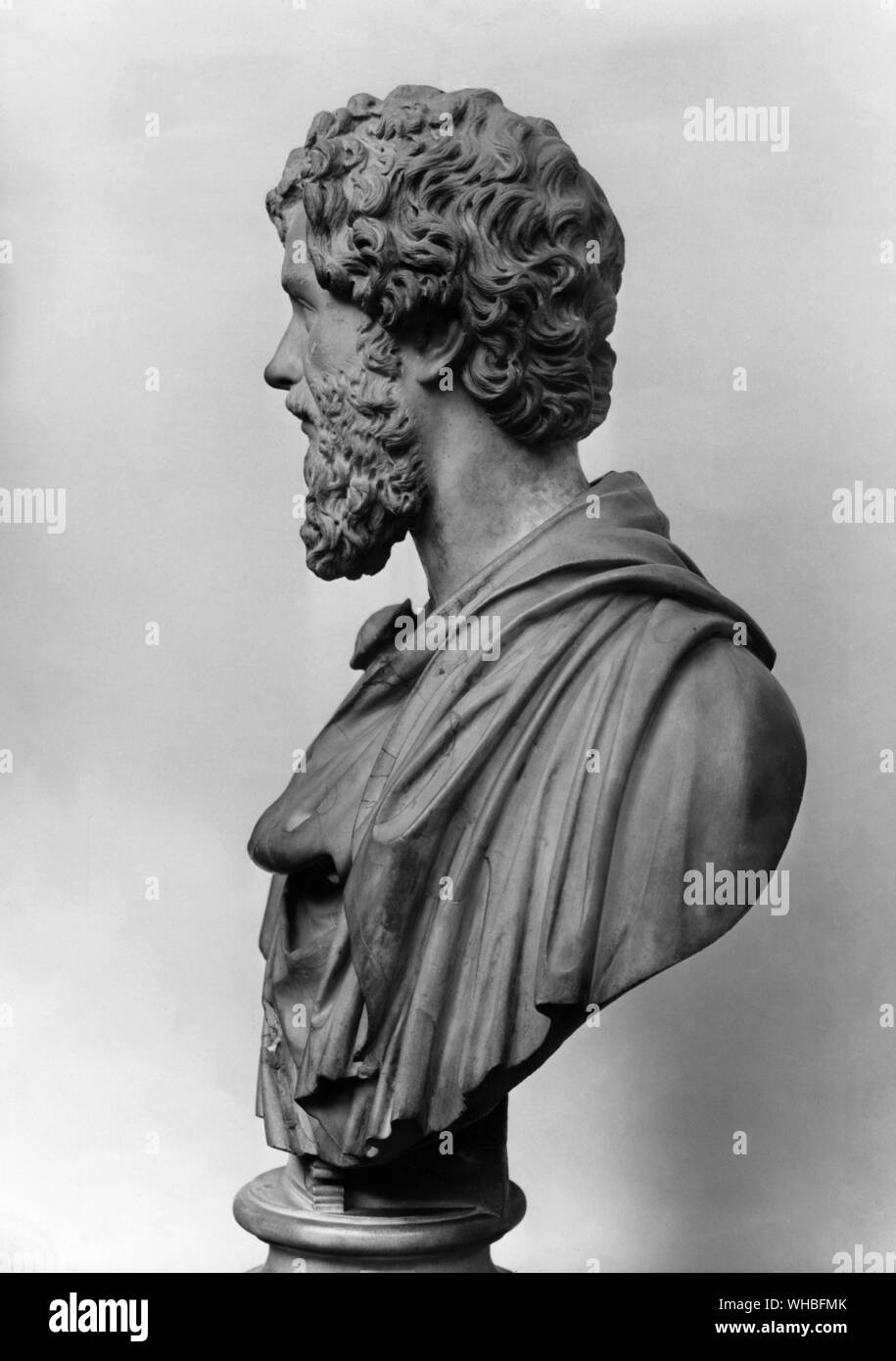 Bust of septimius severus Black and White Stock Photos & Images - Alamy