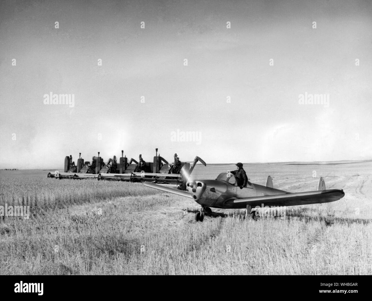 Flying farmer cayley alberta canada hi-res stock photography and images ...