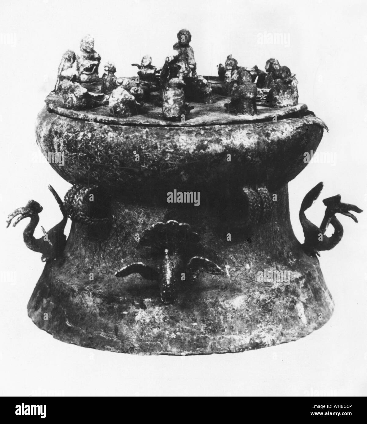 Bronze drum 2 century bc hi-res stock photography and images - Alamy