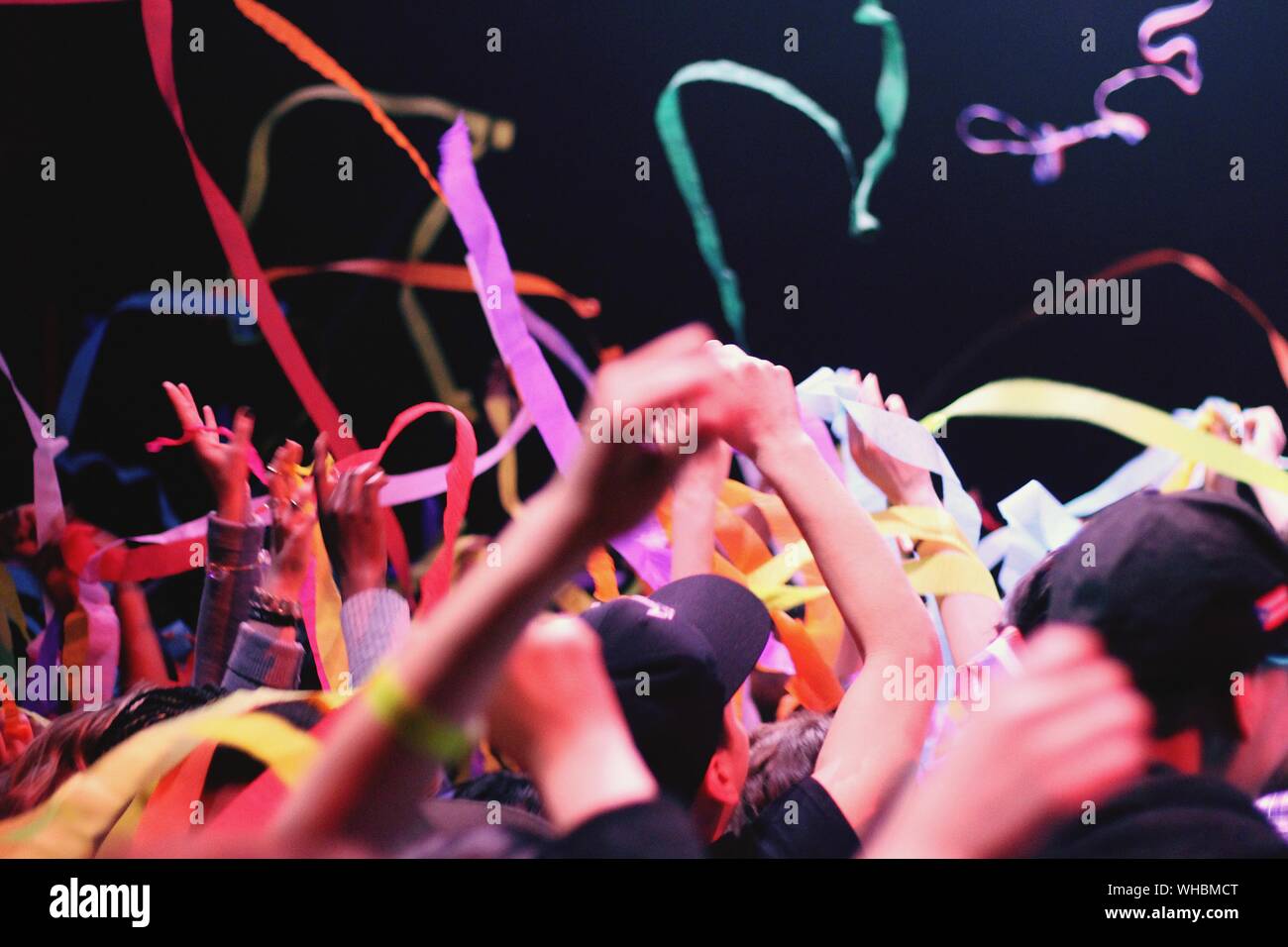 Multicolored ribbons hi-res stock photography and images - Alamy