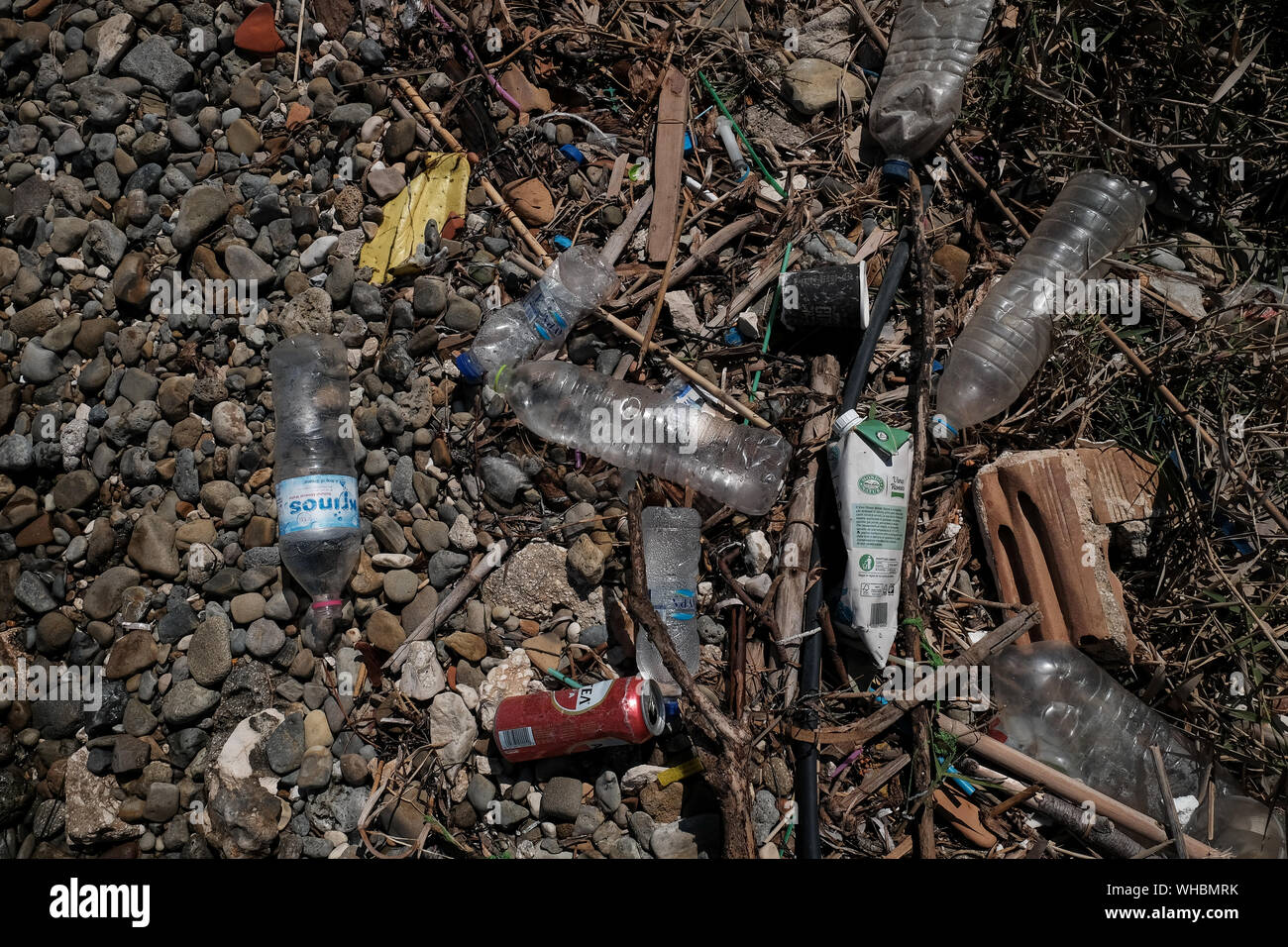 Plastic sheet pollution beach hi-res stock photography and images - Alamy