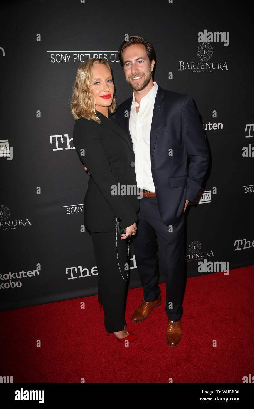 Los Angeles, CA, USA. Annie Starke and husband Marc Albu at Sony ...