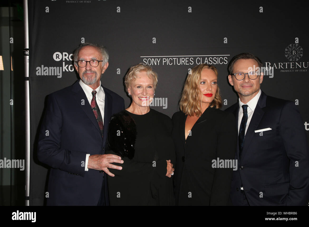 Los Angeles, CA, USA. Jonathan Pryce, Glenn Close, Annie Starke ...