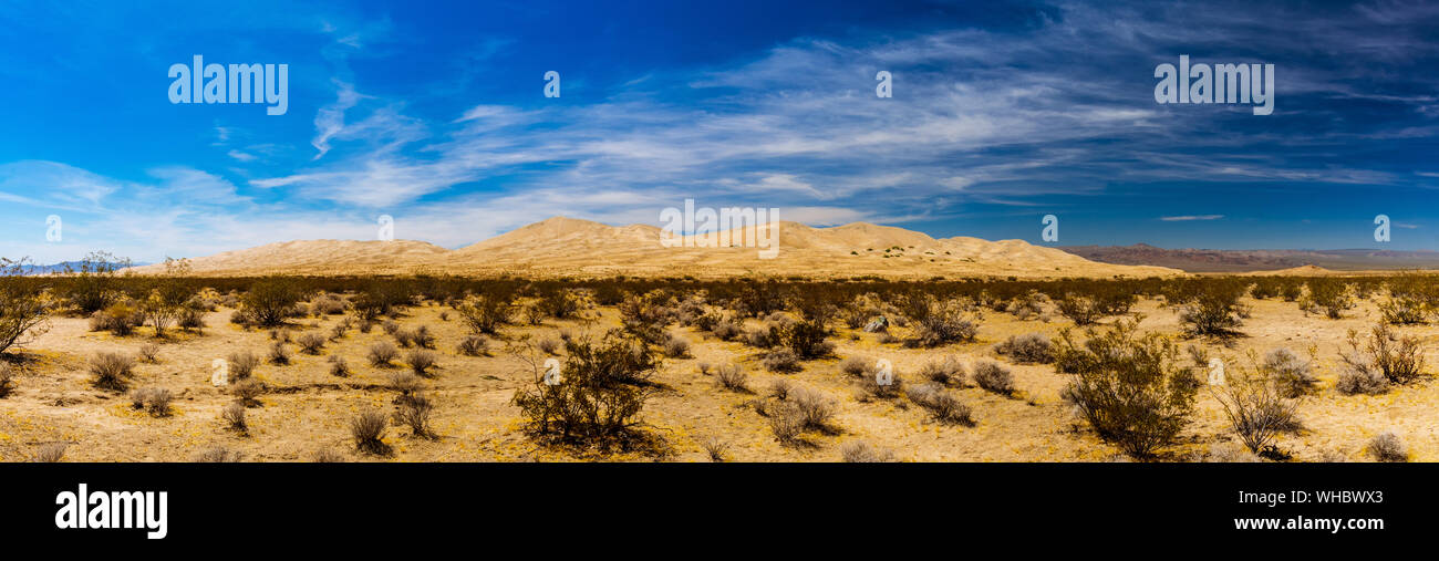 Sand Dunes In Mojave Desert National Preserve Stock Photo - Alamy
