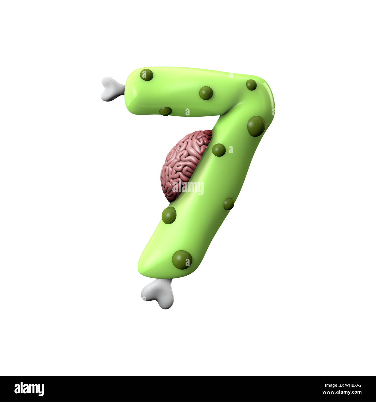 Zombie font Cut Out Stock Images & Pictures - Alamy