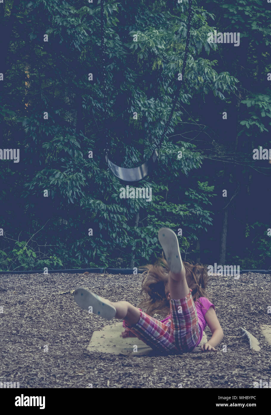 Girl falling hi-res stock photography and images - Alamy