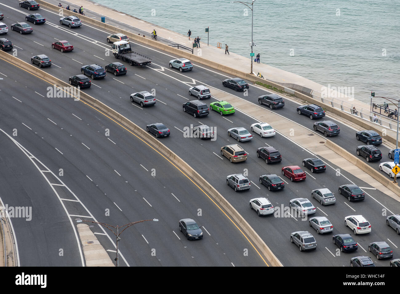 Aerial view of cars hi-res stock photography and images - Alamy