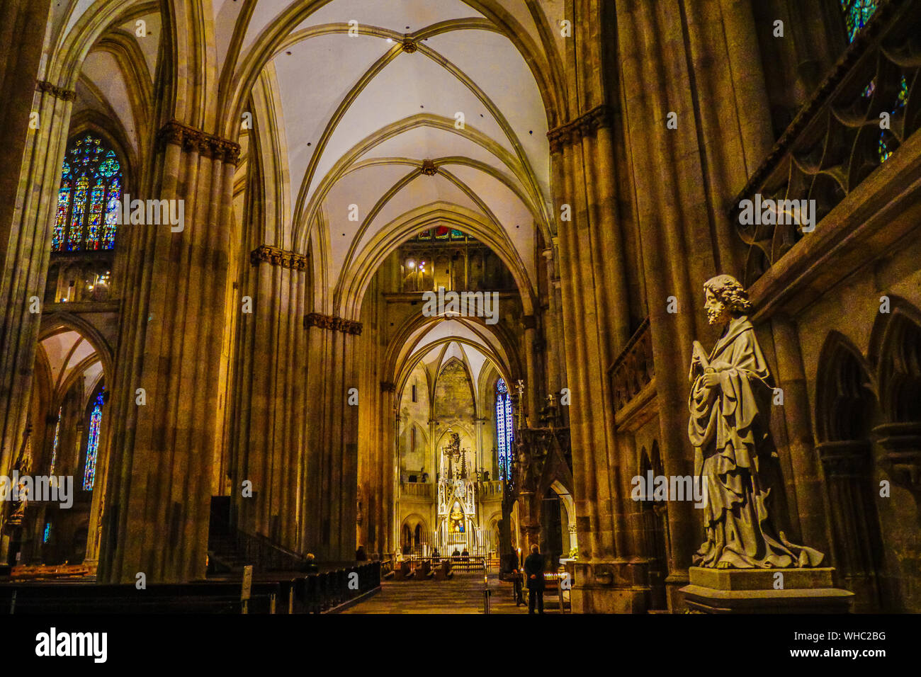 Regensburg cathedral stained glass hi-res stock photography and images ...