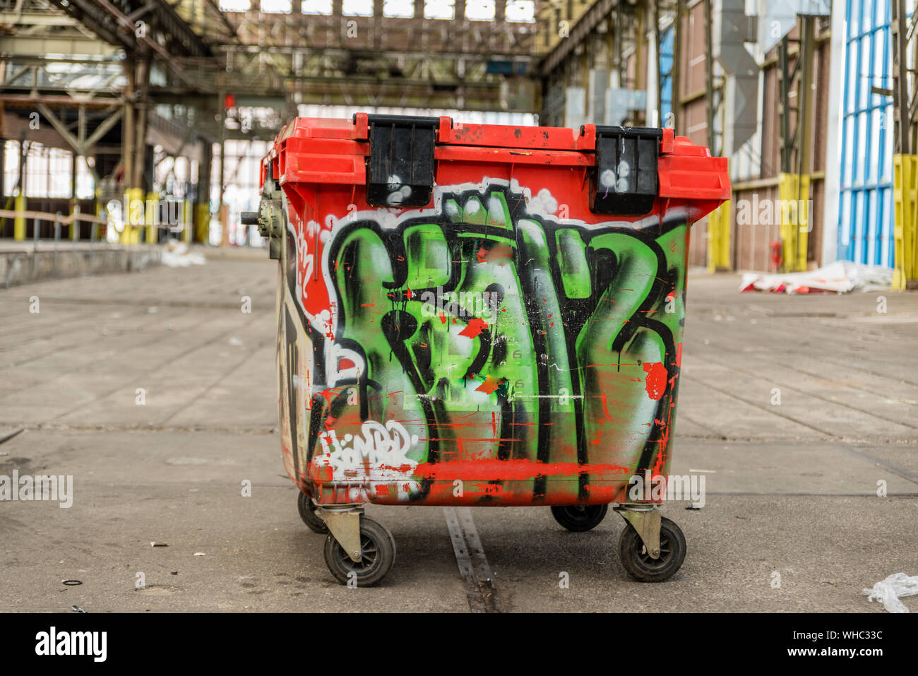 Trash bin creative hi-res stock photography and images - Alamy