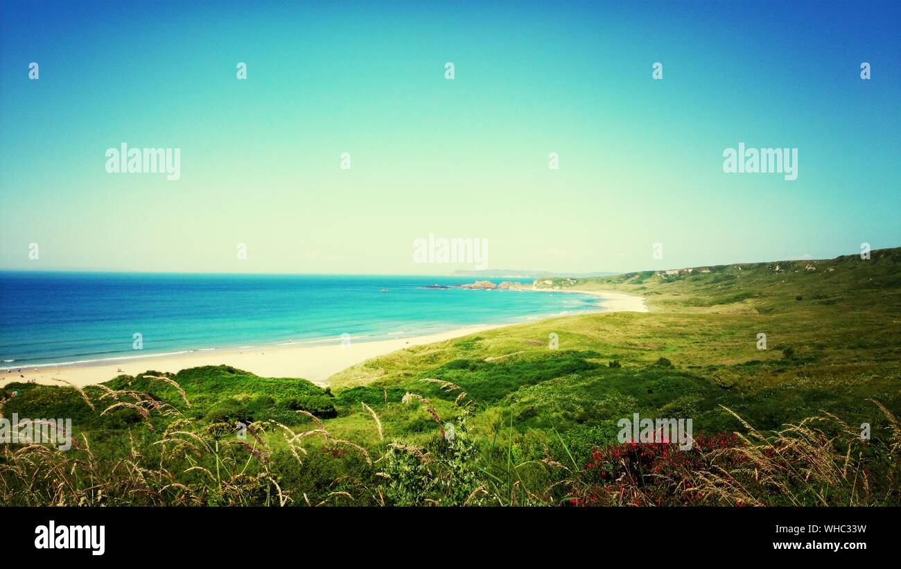 Seaside landscape hi-res stock photography and images - Alamy