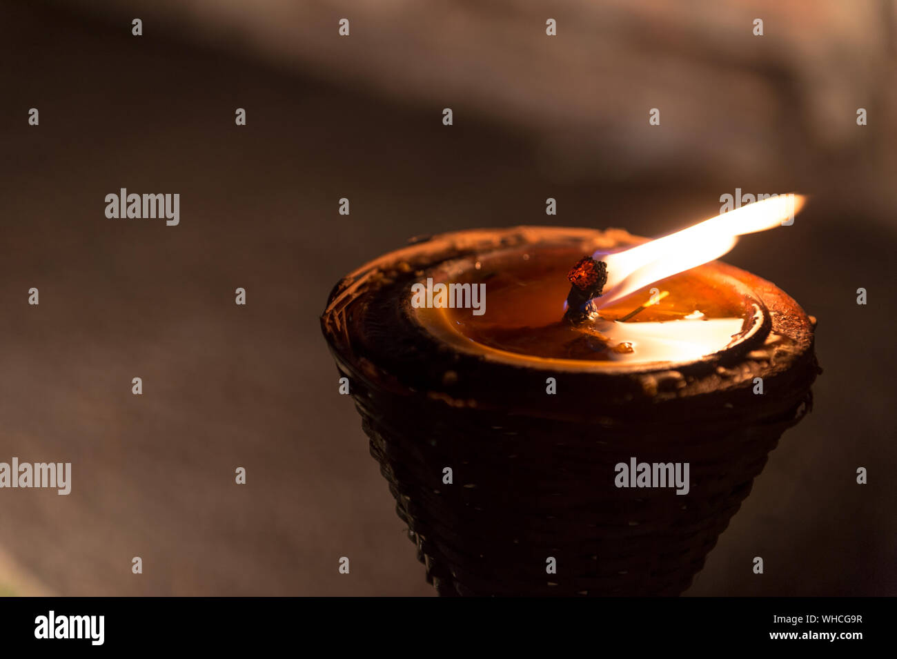 Burning Diya High Resolution Stock Photography and Images - Alamy