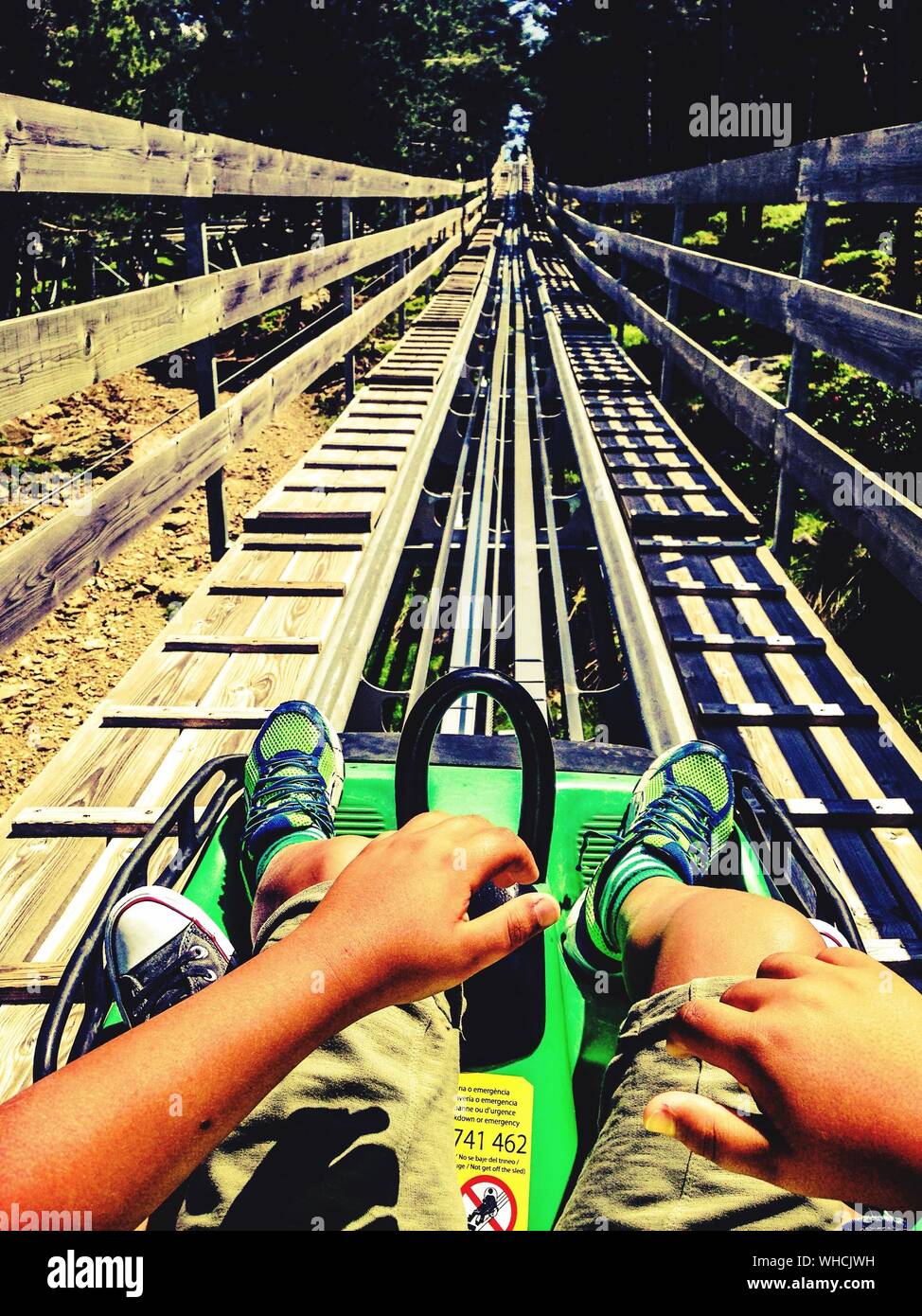 People on rollercoaster hi-res stock photography and images - Alamy