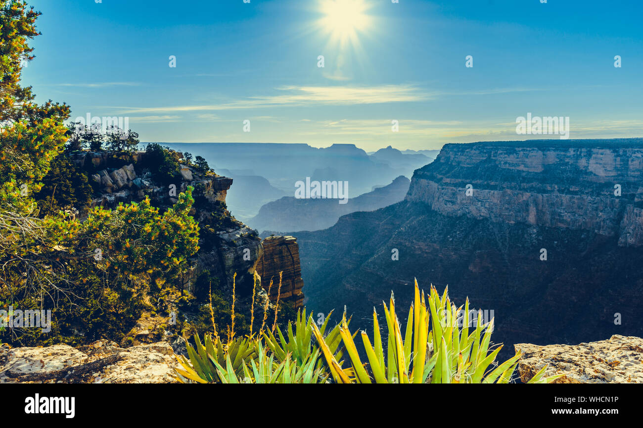 Grand Canyon view, Arizona, USA Stock Photo - Alamy