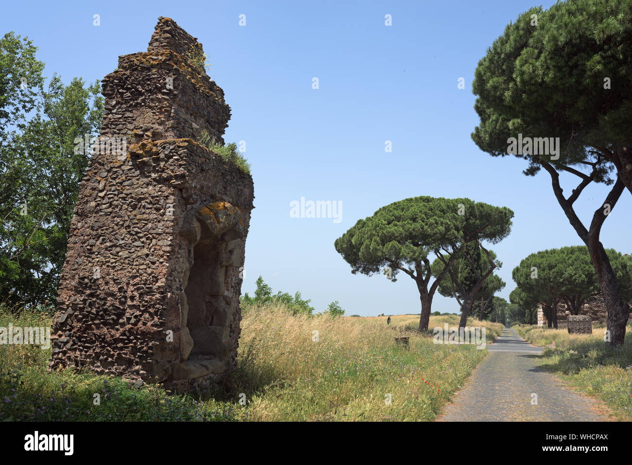 Ancient appia way hi-res stock photography and images - Alamy