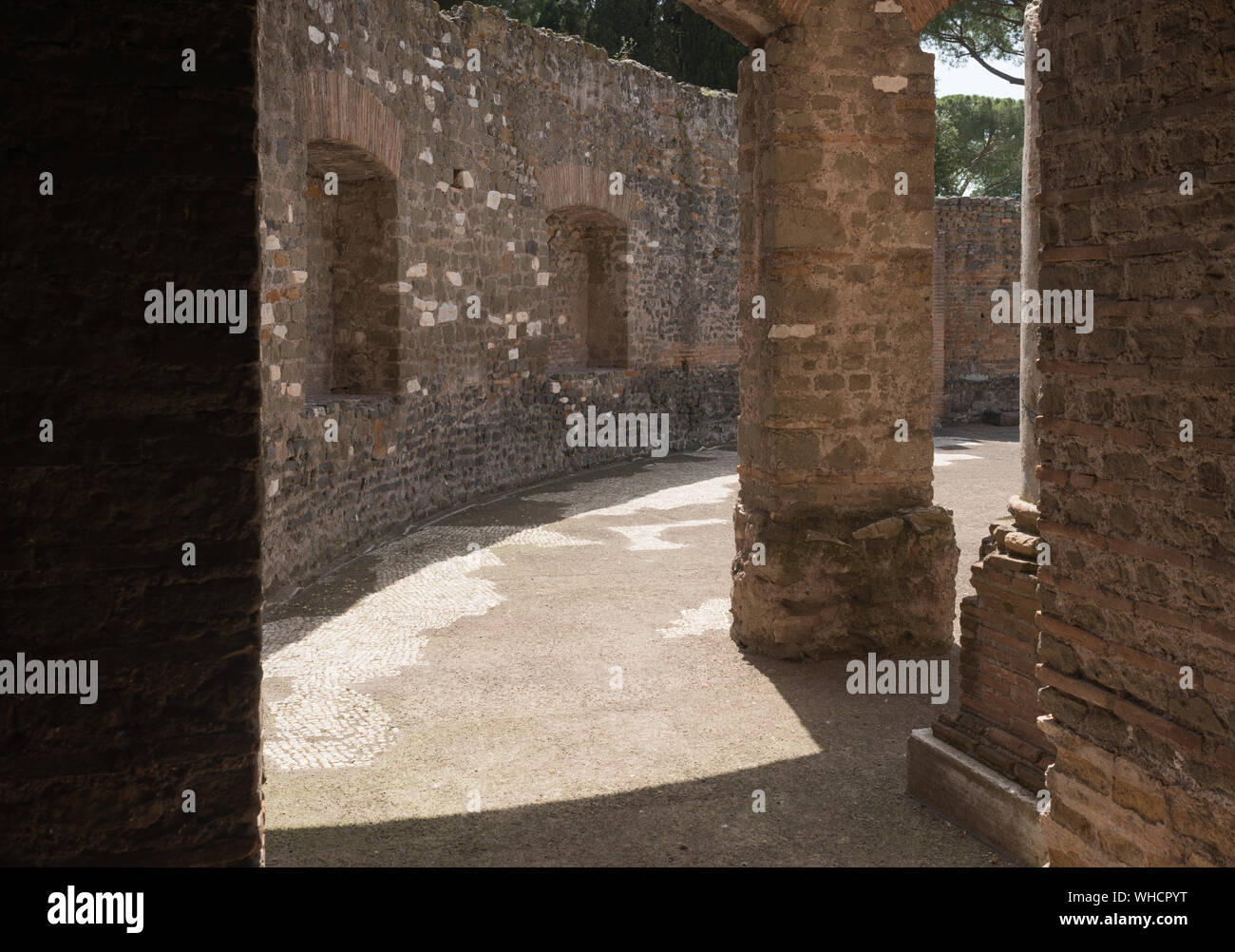 Great Nymphaeum of Villa of the Quintilii, Rome, Italy Stock Photo - Alamy