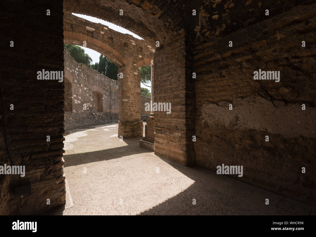 Great Nymphaeum of Villa of the Quintilii, Rome, Italy Stock Photo - Alamy