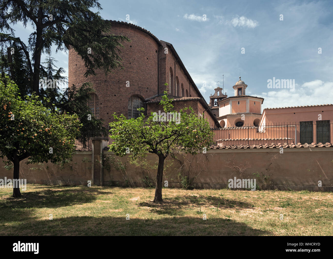 Basilica of Saint Sabina on Aventine, Rome, Italy Stock Photo - Alamy