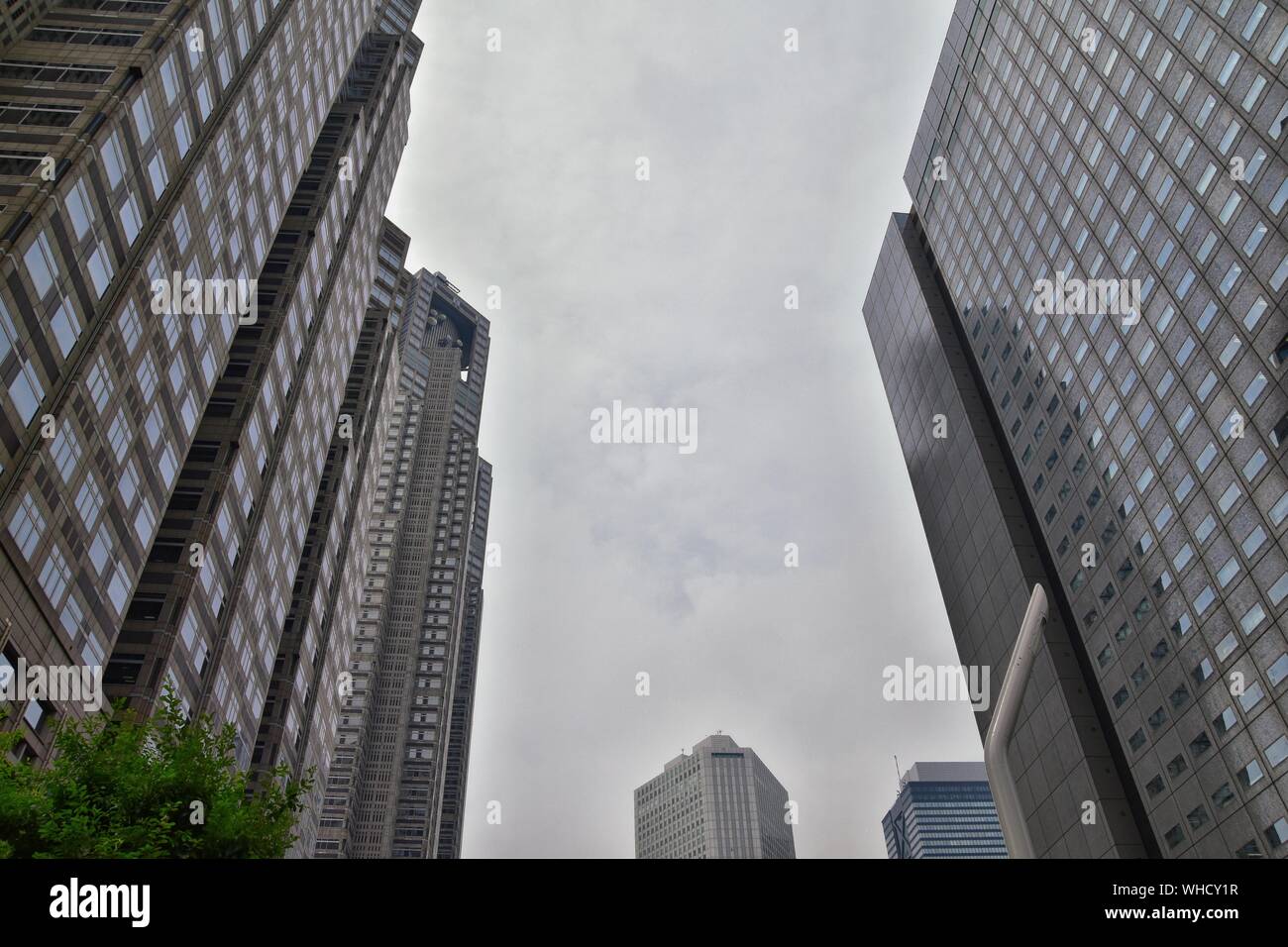 Tokyo Japan skylines and skyscrapers buildings, aerial view, around ...