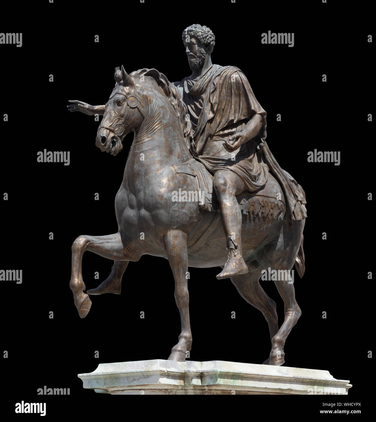 Marcus aurelius statue hi-res stock photography and images - Alamy