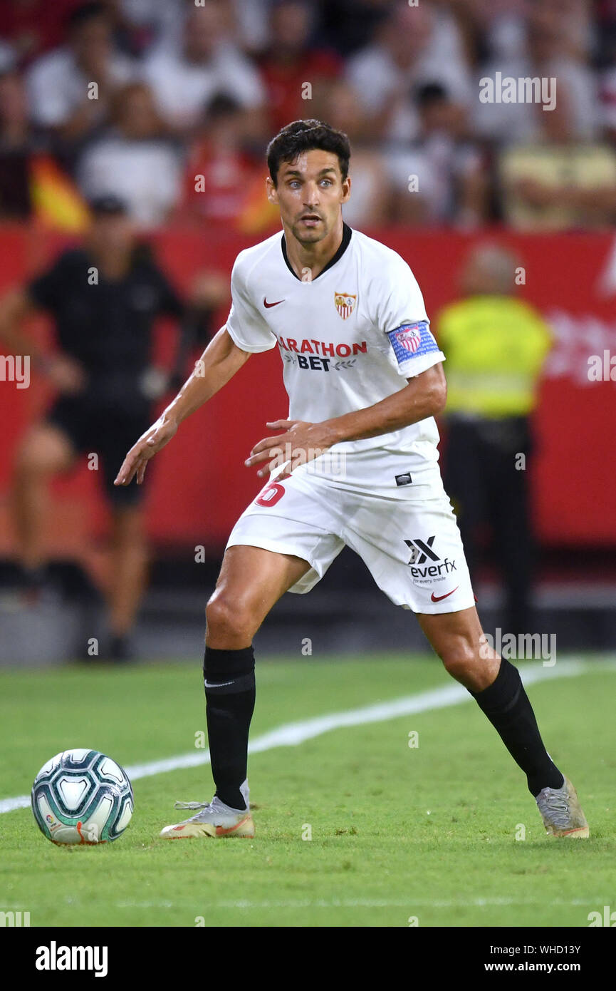 SEVILLA, 30-08-2019. Primera Division Spanish League. LaLiga. Estadio ...