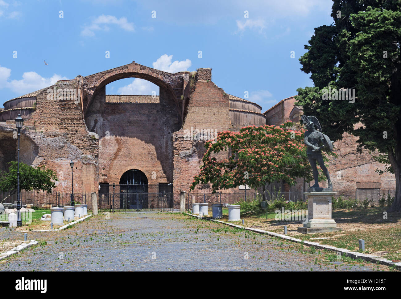 Baths of Diocletian in Rome, Italy Stock Photo - Alamy