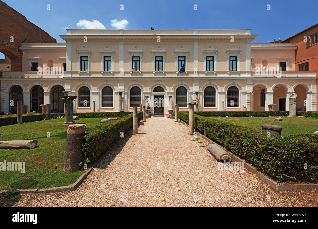 National Museum of Rome and Diocletian baths, Rome, Italy Stock Photo ...