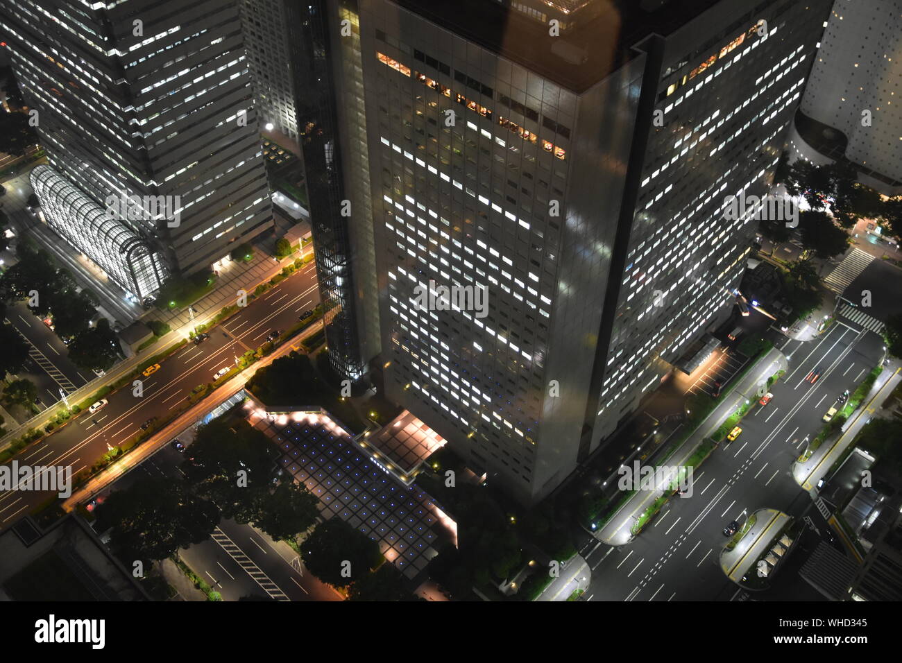 Tokyo Japan skylines and skyscrapers buildings, aerial view, around ...