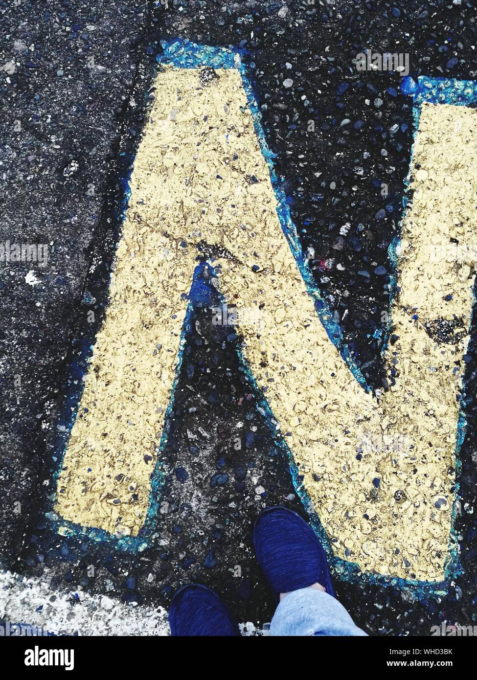 Road alphabet hi-res stock photography and images - Alamy