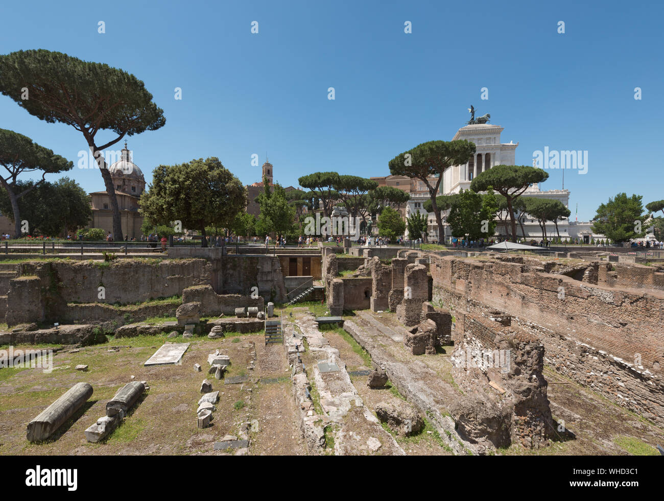Forum of Augustus in Rome, Italy Stock Photo - Alamy