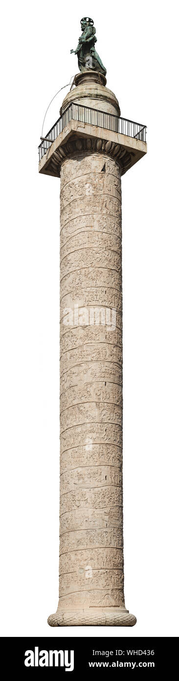 Ancient column roman city Cut Out Stock Images & Pictures - Alamy