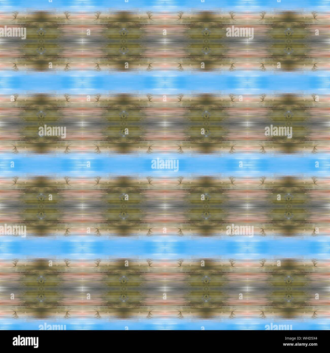 abstract seamless pattern. pastel brown, sky blue and tan colors ...