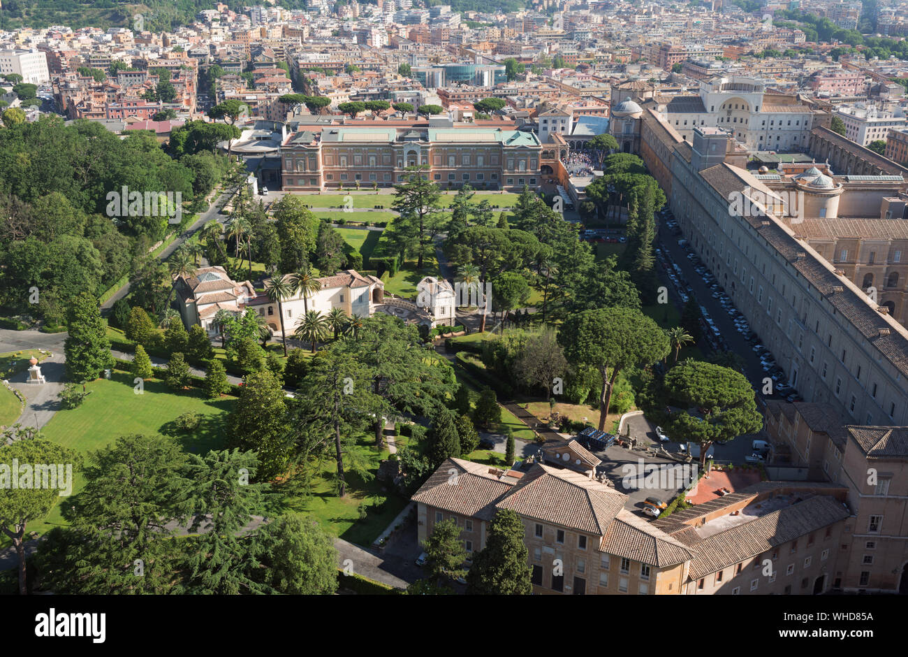 Northern part of Vatican City: Pontifical Academy of Sciences (Villa of ...