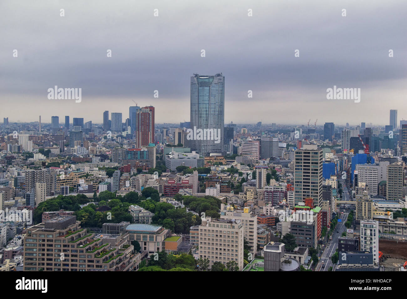 Tokyo Japan skylines and skyscrapers buildings, aerial view, around ...