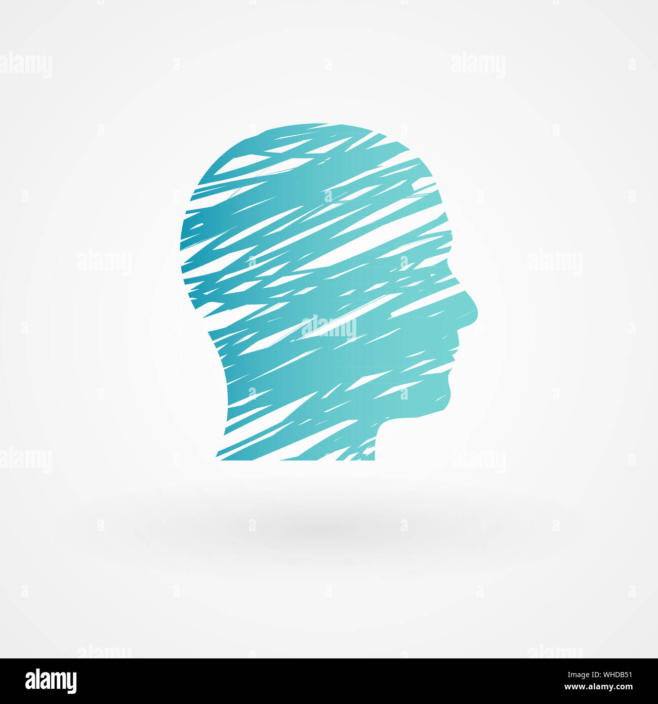 Scribble brain hi-res stock photography and images - Alamy
