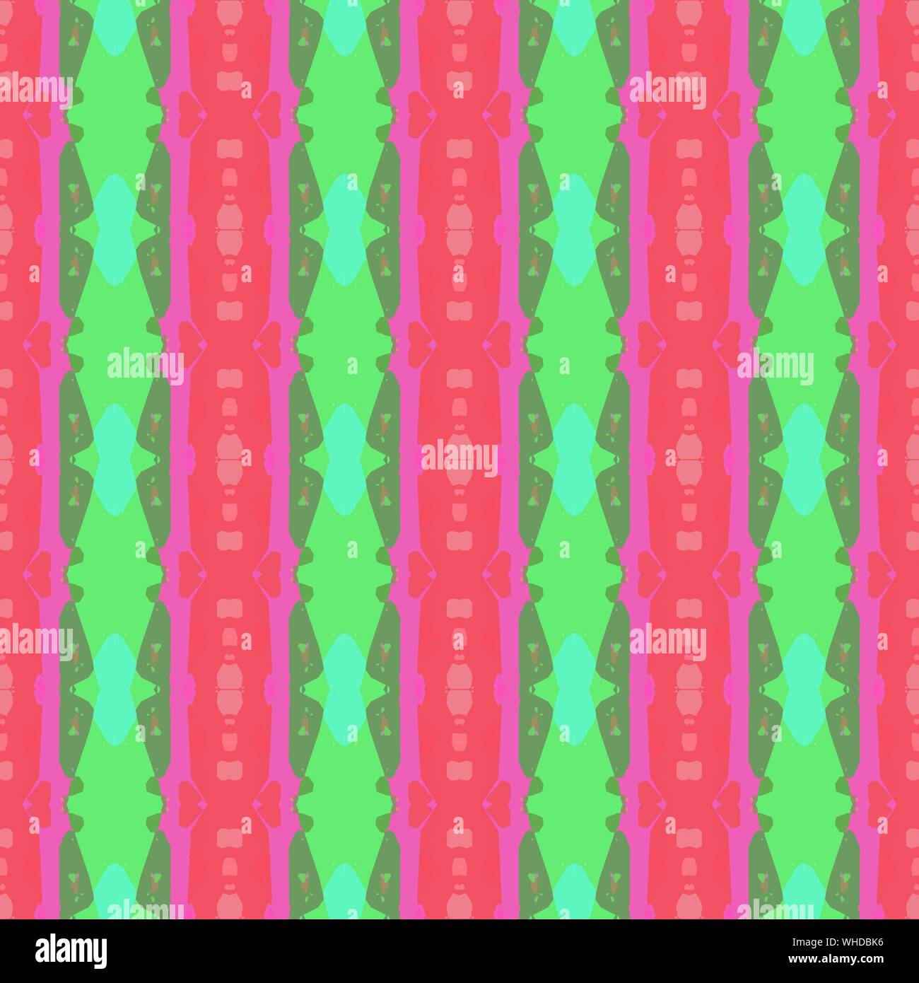 abstract seamless pattern with pastel green, pastel red and neon ...