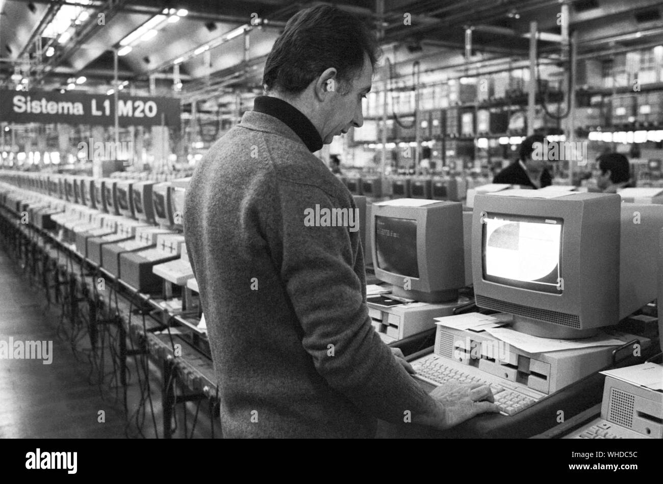 Olivetti factory computer hi-res stock photography and images - Alamy