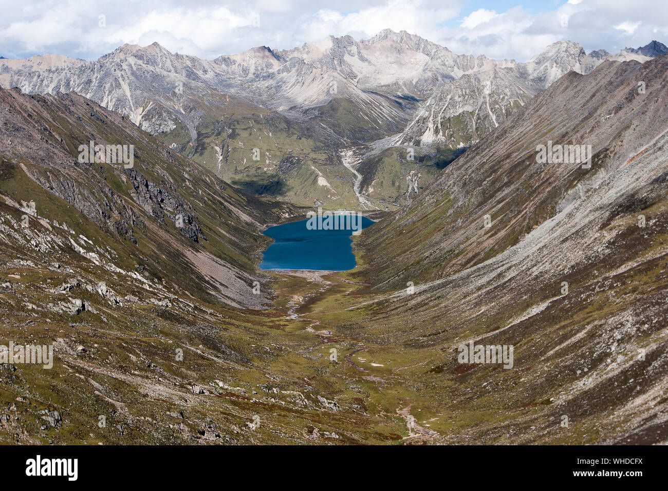 The sacred Lhamo Latso Oracle Lake, Tibet, China Stock Photo - Alamy