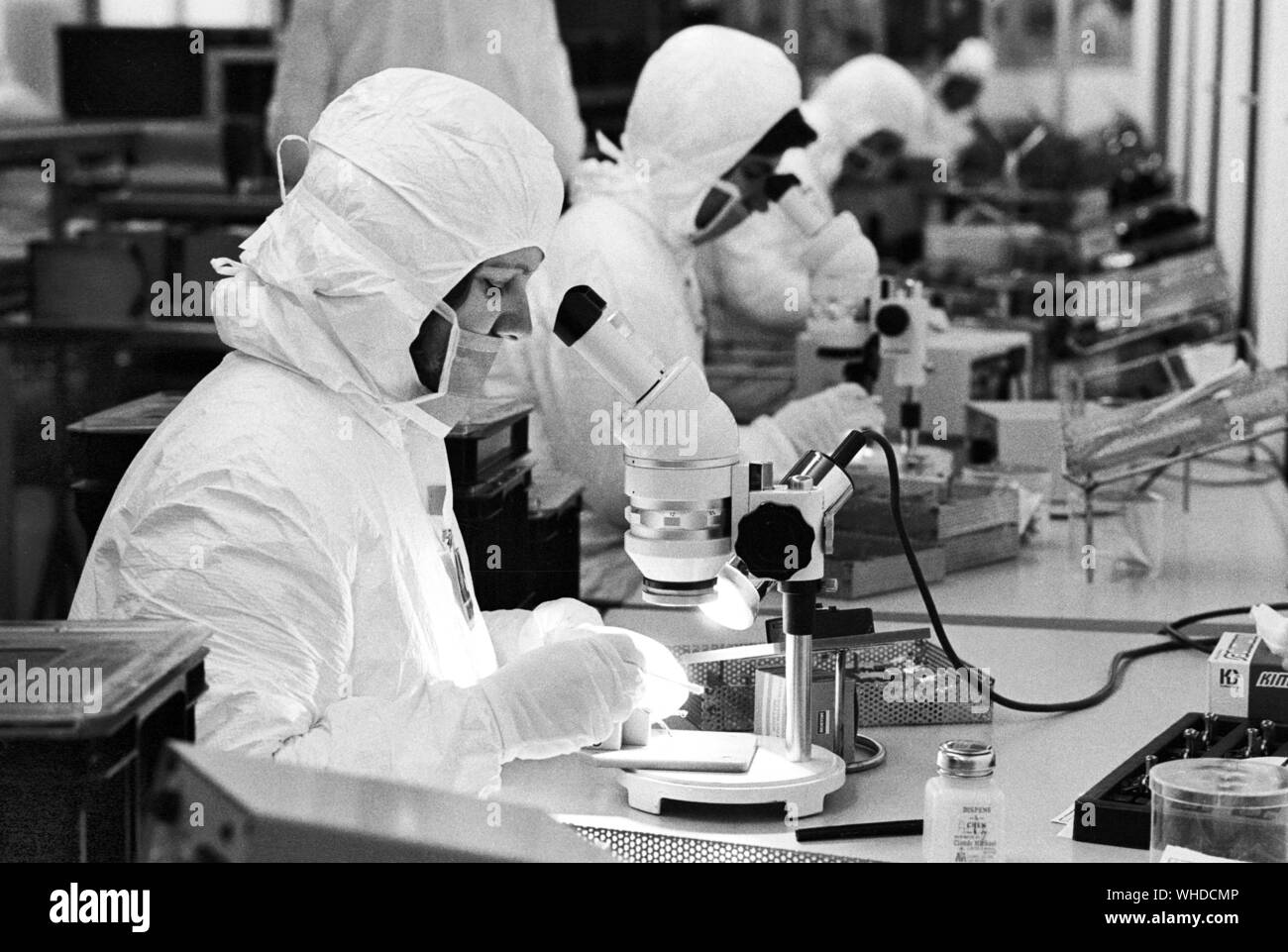 Olivetti plant in Ivrea (Italy), production of personal computers (year ...