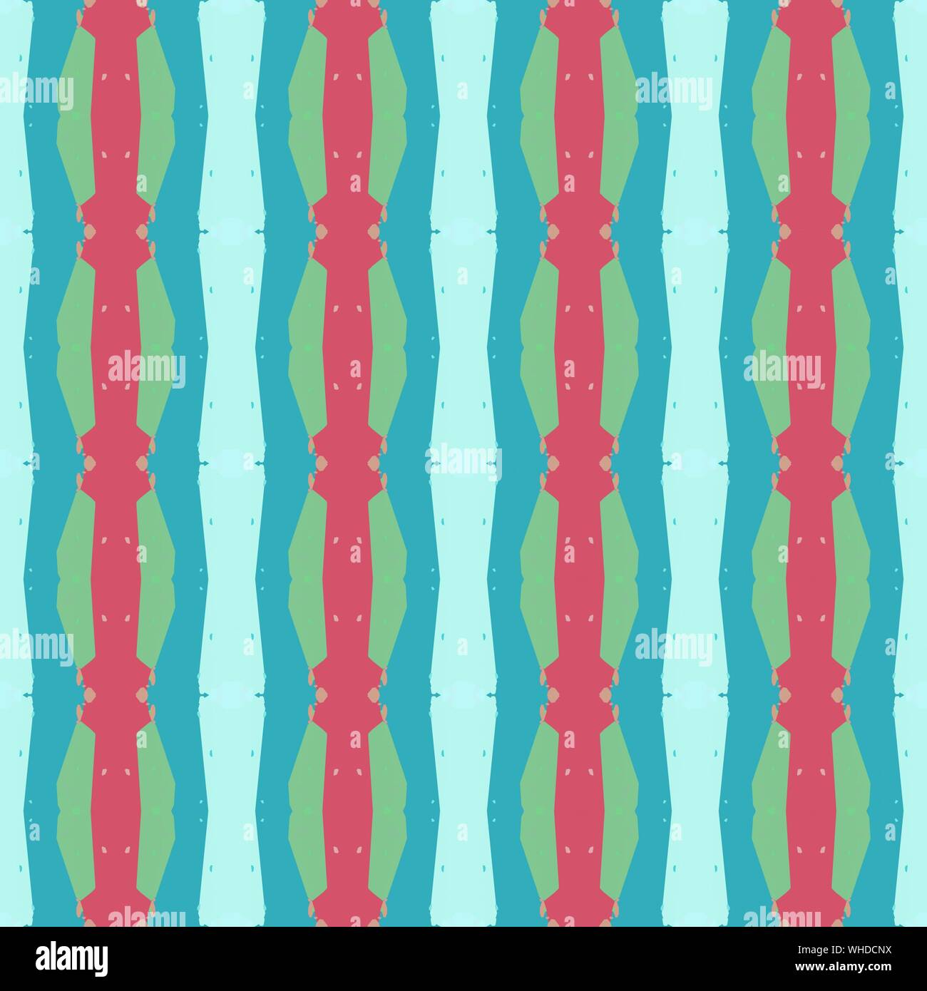 seamless pattern with indian red, pale turquoise and light sea green ...